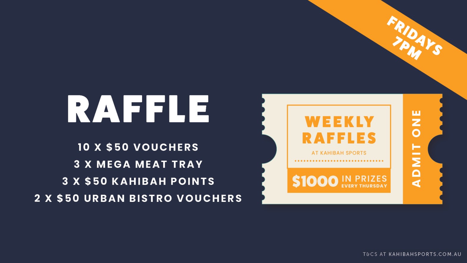 RAFFLES – Kahibah Sports Club